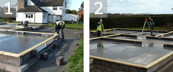 The builders fit the soleplate - Build It