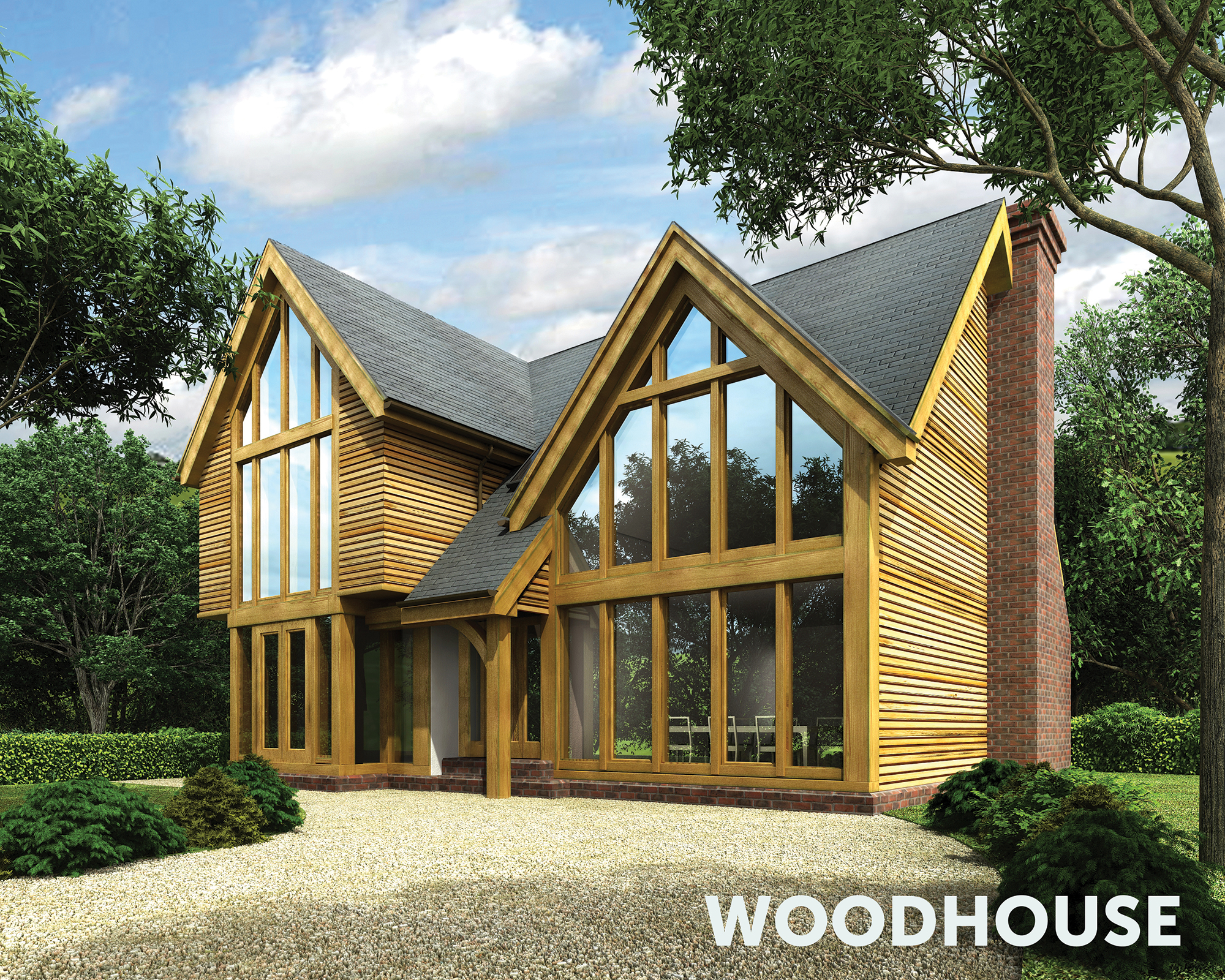 The Woodhouse Oak Frame Range - Build It
