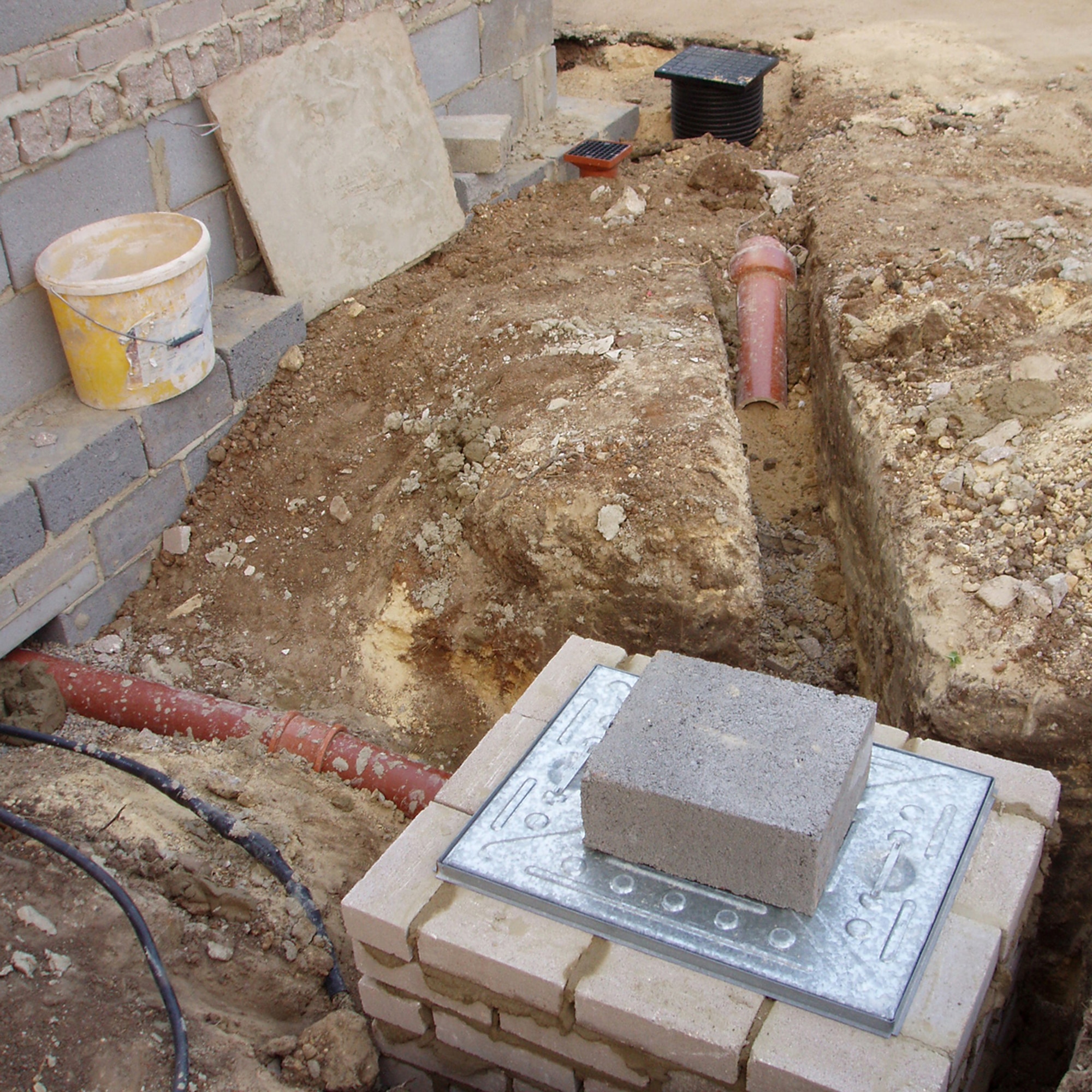 Foundation House Piping