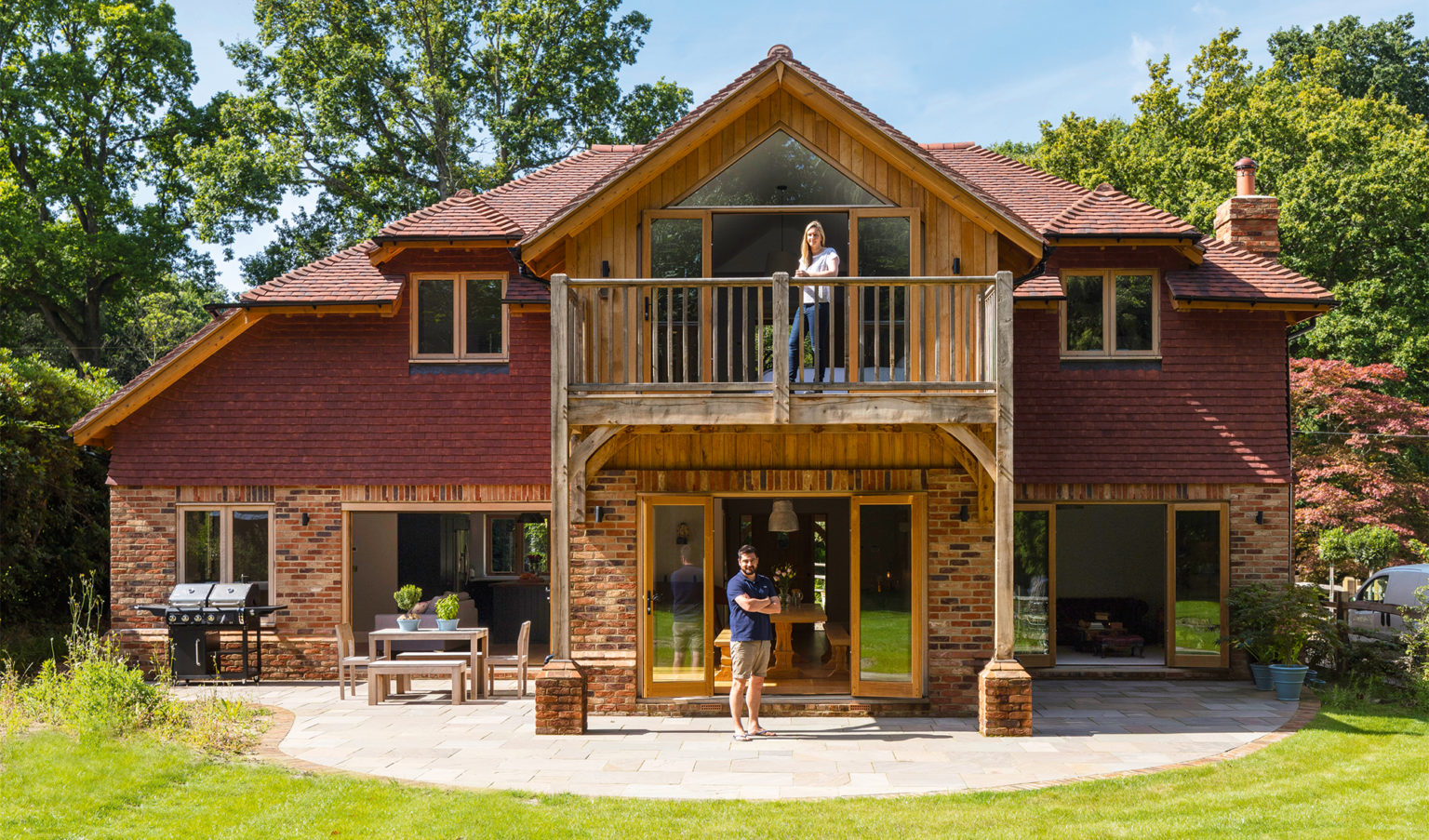 Brick-Clad Timber Frame Home in West Sussex - Build It