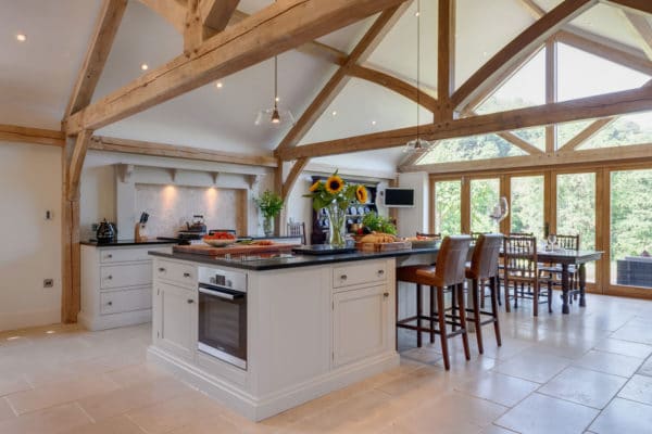 Light Filled Oak Framed Kitchen Extension - Build It